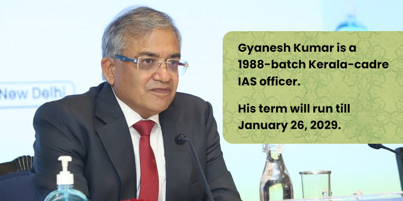 Gyanesh Kumar appointed as 26th Chief Election Commissioner | Manorama ...