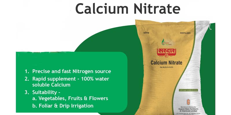 GSFC launches indigenous variety of calcium nitrate, boronated calcium ...