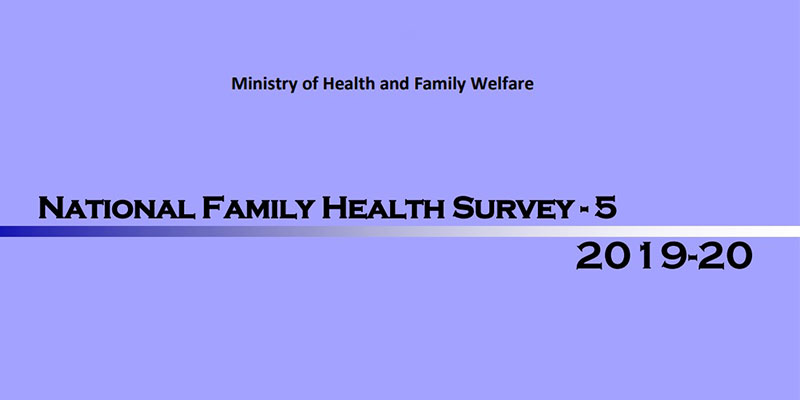 National Family Health Survey-5 | health ministry | nutrition | health ...