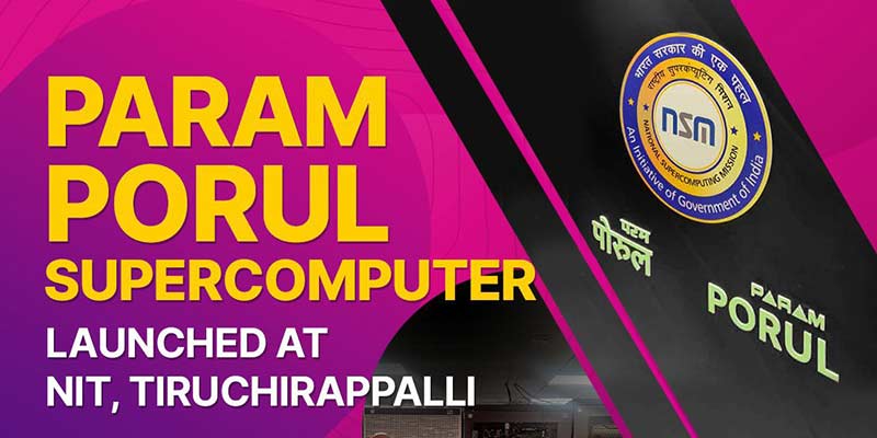 NIT-T commissions Param Porul supercomputer | supercomputer | meitY ...