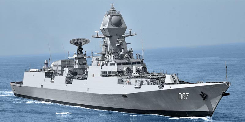 Navy gets 2nd missile destroyer under Project 15B | Project 15B ...