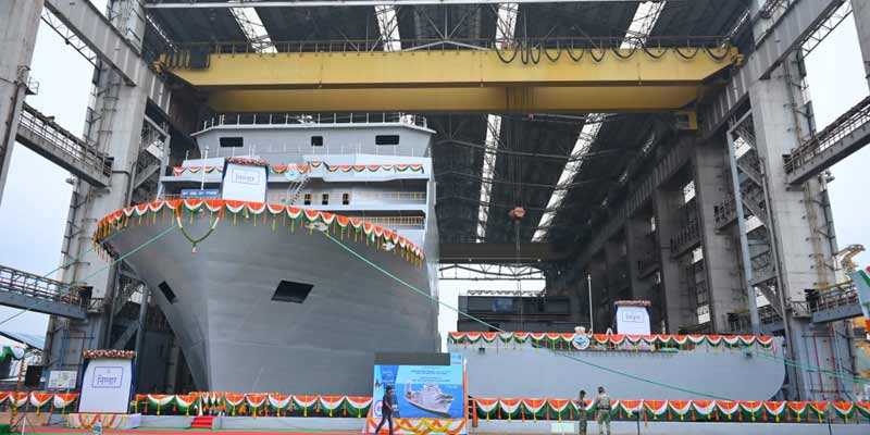 Navy launches Diving Support Vessels Nistar, Nipun | defence ministry ...