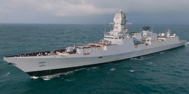 Navy gets 3rd missile destroyer under Project 15B | Manorama Yearbook