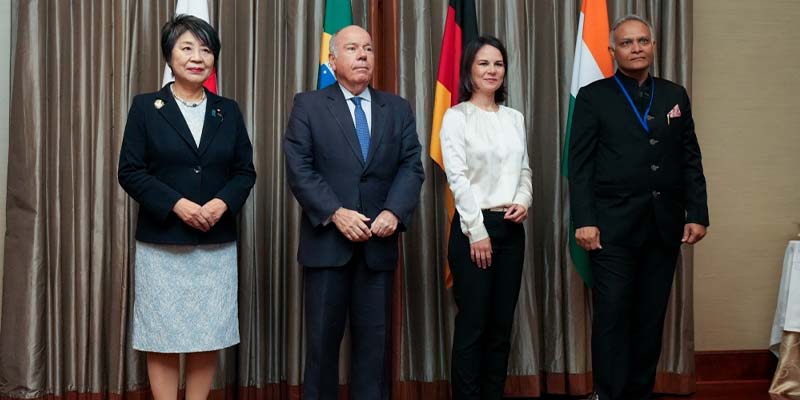 What is the purpose of G4 nations? | Manorama Yearbook