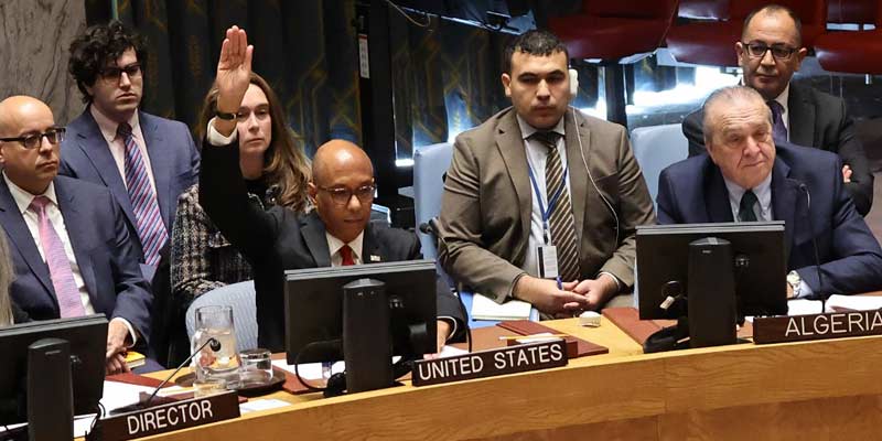 US vetoes Gaza ceasefire resolution at UN Security Council | Manorama ...