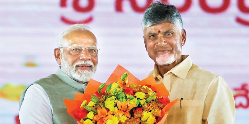 Chandrababu Naidu sworn in as Andhra Pradesh CM | Manorama Yearbook