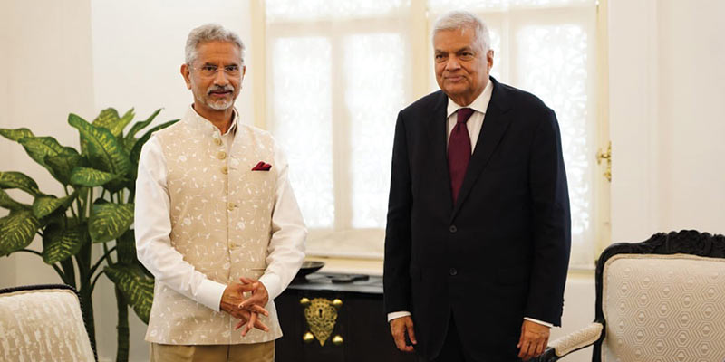 Jaishankar holds talks with Sri Lanka’s top leadership