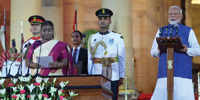 Narendra Modi takes oath for third consecutive term as PM | Manorama ...