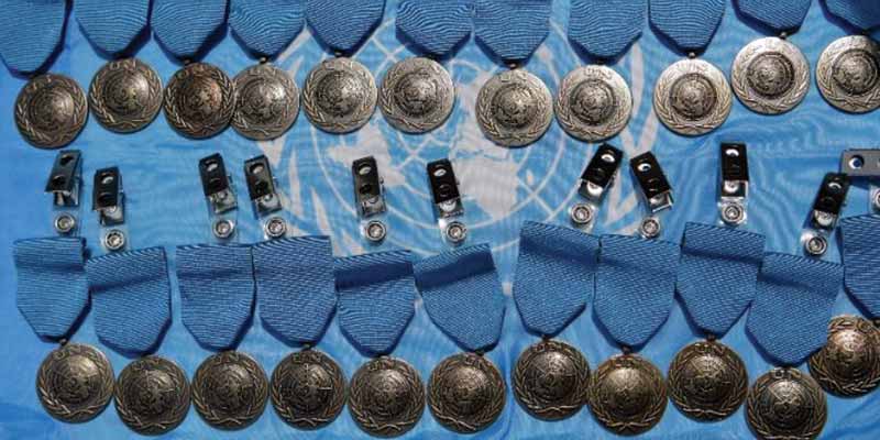UN peacekeeping medal