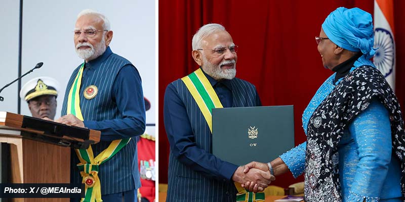 PM Modi conferred with Namibia’s highest civilian award | Manorama Yearbook